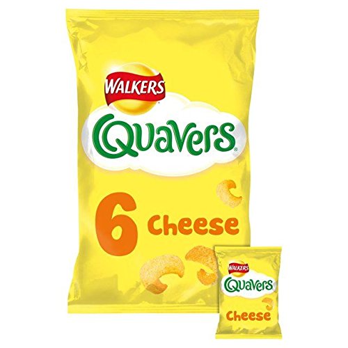 Walkers Quavers Cheese Snacks 16g x 6 per pack – ISE Forest and Garden
