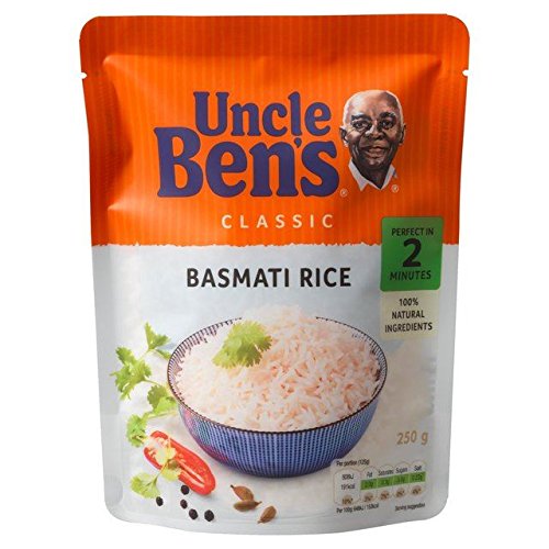 Uncle Ben's Classic Basmati Microwave Rice 250g - Pack of 2 – ISE ...
