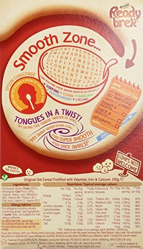 Ready Brek Original Fine Porridge Oats 250g /8.80 oz – ISE Forest and ...