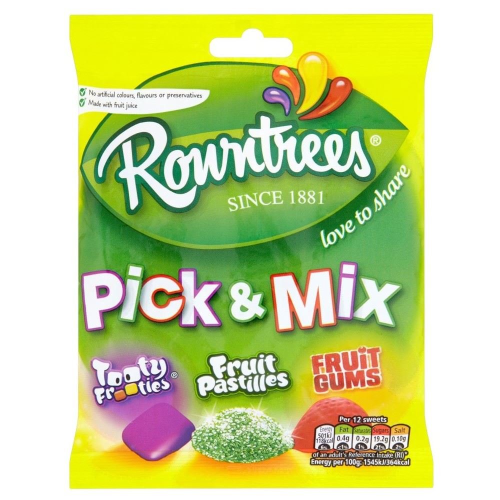 Rowntree's Pick & Mix (150g) - Pack of 2 – ISE Forest and Garden