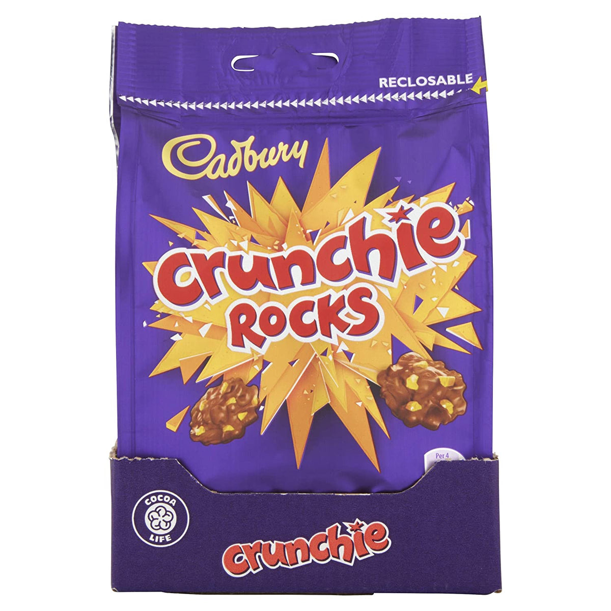 Cadbury Crunchie Rocks Bag, 110 g – ISE Forest and Garden