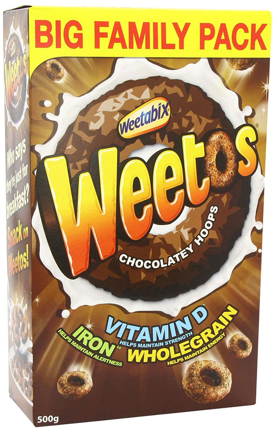 Weetabix Weetos 500g – ISE Forest and Garden